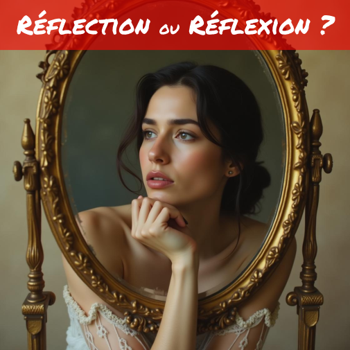 Réflection ou réflexion